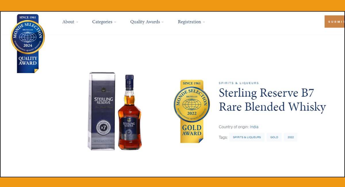 [FEB] Sterling Reserve Whisky Review with Prices List 2025 - WhiskeyEve.com